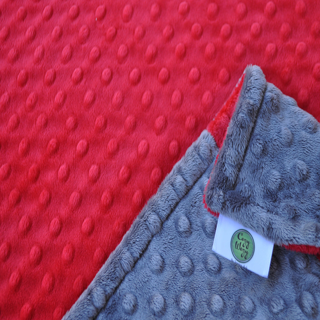 Signature Minky Baby Blanket Many Available Colors – Cozy Wozy